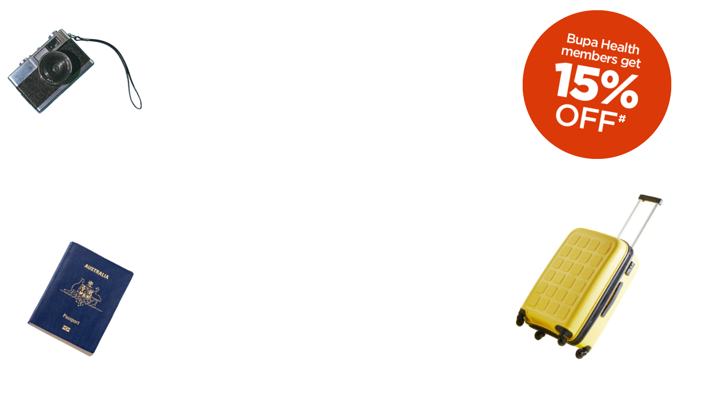 Travel Insurance - Holiday Insurance for Australians by Bupa | Bupa
