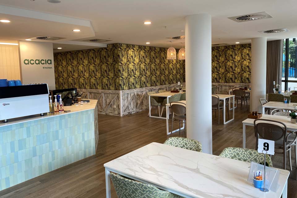 Cafe interior